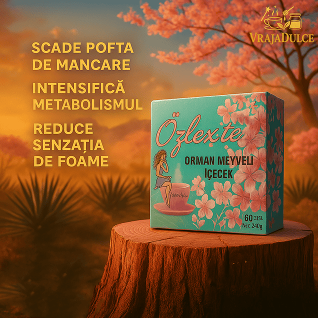Özlex – Ceai detox și cafea pentru energie și slăbire – VrajaDulce
